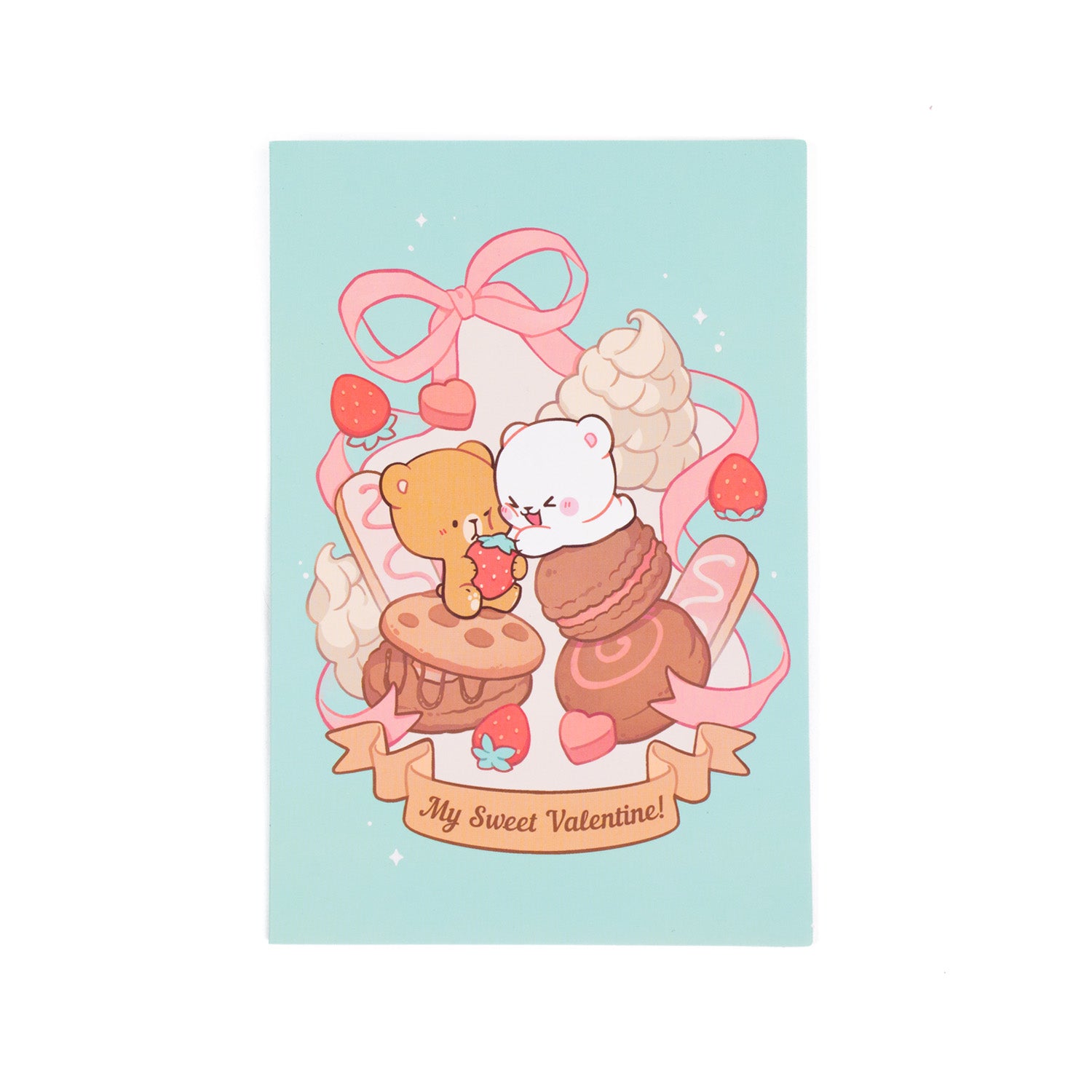 Valentine's Day Card: My Sweet Valentine – Milkmochabear