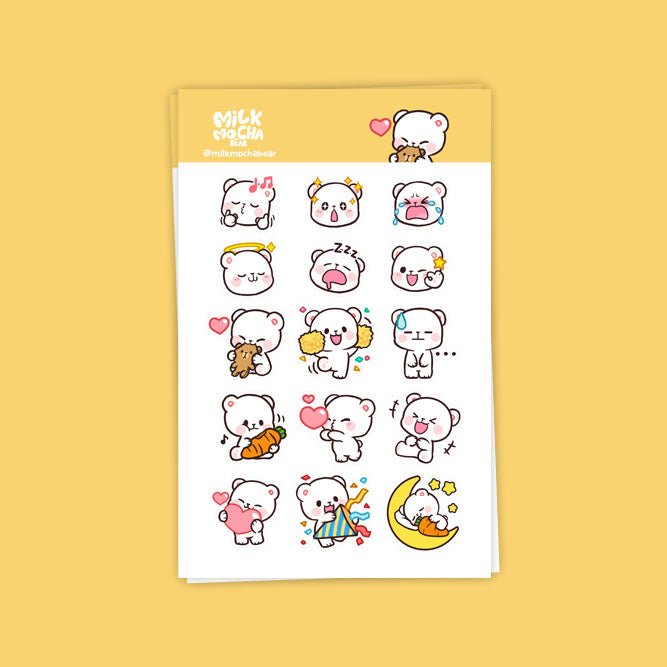 Sticker Pack - Milk 1st Edition – Milkmochabear