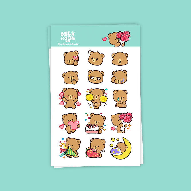 Sticker Pack - Mocha 1st Edition – Milkmochabear